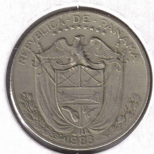1983 Panama Circulated 1/4 Balboa Coin! | eBay