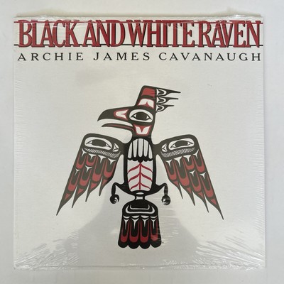 Archie James Cavanaugh Black & White Raven CLEAR SPLATTER VINYL ...