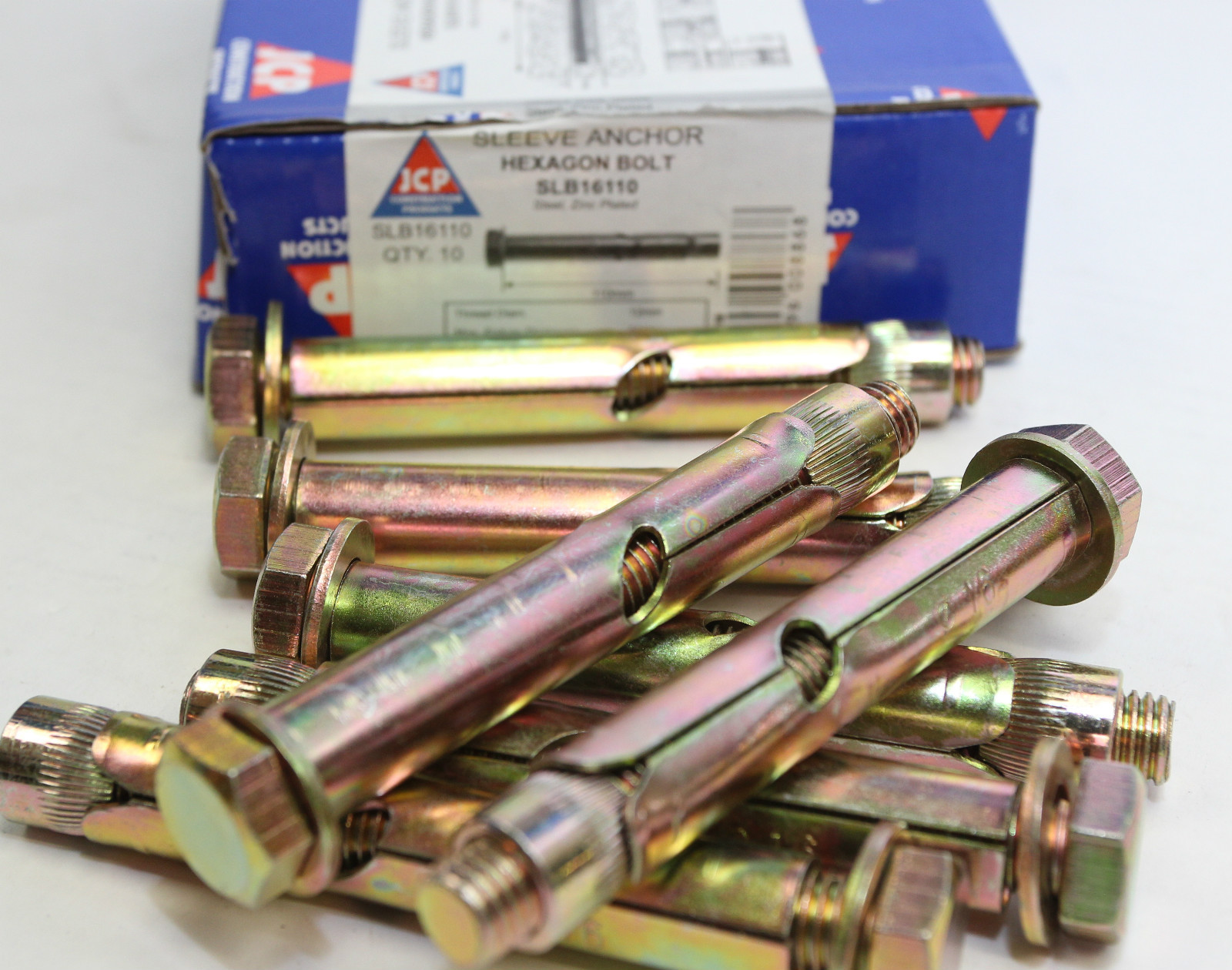 M10 x 100 Loose Nut Pallet Racking Fixing Bolts - Dexion Apex Link 51 ...