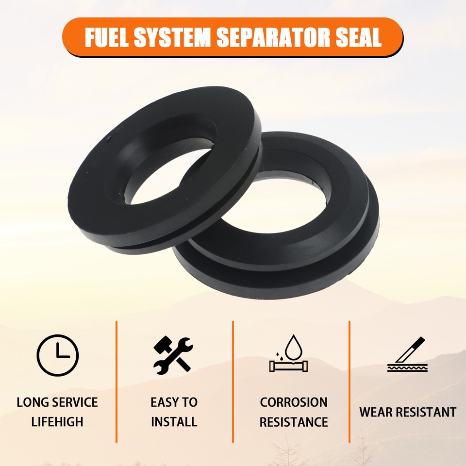 2 Pcs Fuel Gas Tank Vapor Valve Vent Seal O-Ring for Ford E150 E250 ...