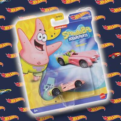 Nickelodeon Spongebob Squarepants Patrick Hot Wheels Character Cars | eBay