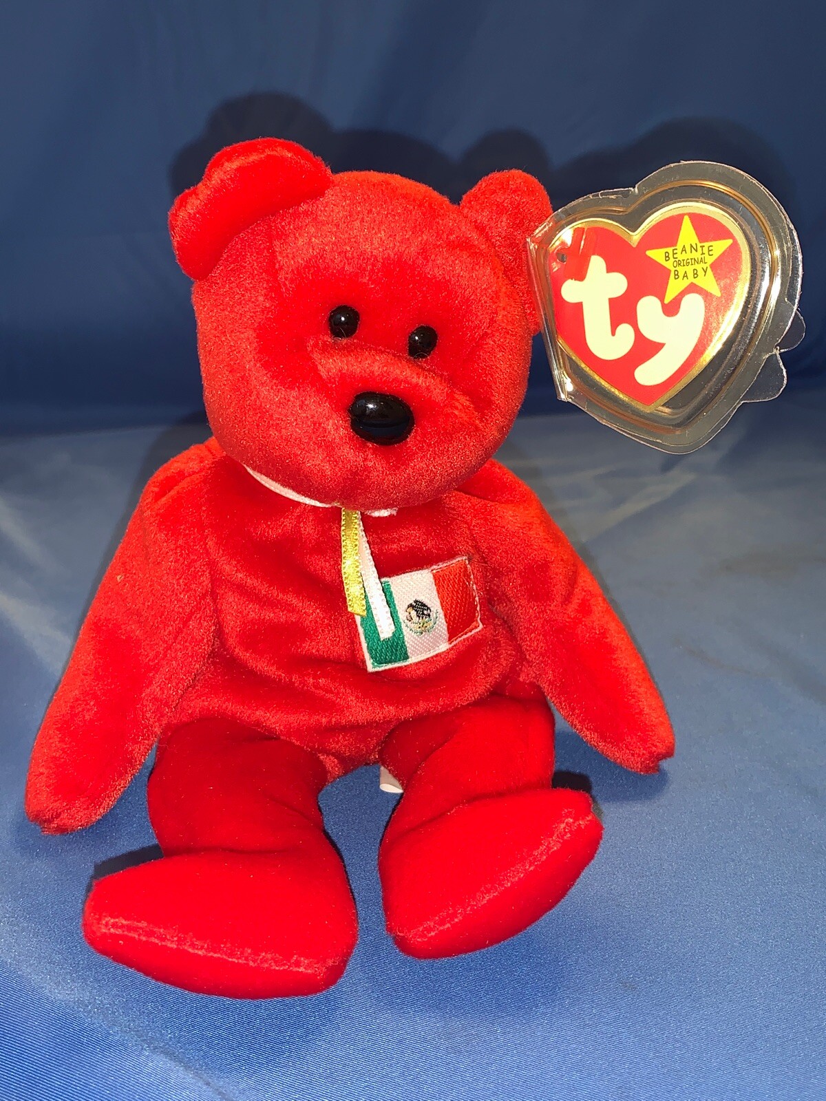 Ty Osito Mexico Bear Beanie Baby Rare 1999 772223083794| eBay