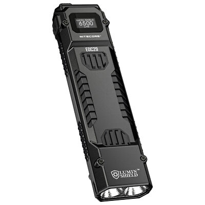 ~NEW~ Nitecore EDC29 6500 Lumen USB-C Rechargeable Flat EDC Flashlight ...