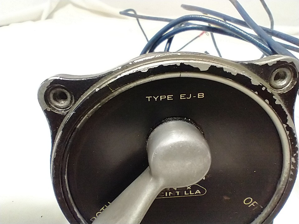WWII US Aircraft Bendix Scintilla Type EJ-B Ignition Magneto Switch ...