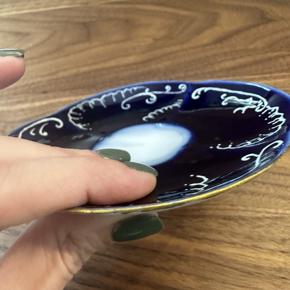 Williams & Guerin France Limoge Delicate & Fina Porcelain Trinket Dish ...