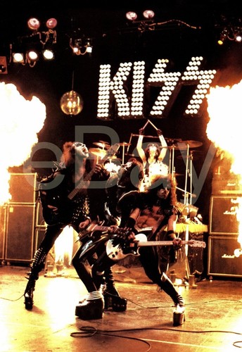 KISS 24 x 35 RP Alive! Era On Stage Group Shot Poster | eBay Australia