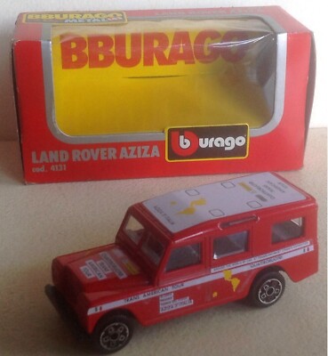 Burago cod 4131 Land Rover Aziza 1/43ème | eBay