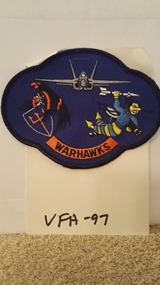 Navy VFA 97 WARHAWKS OVAL PATCH 5 X 4 INCHES | eBay