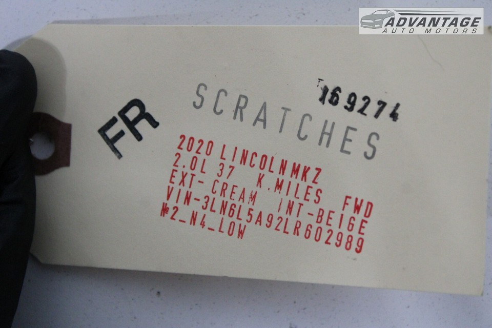 2017-2020 LINCOLN MKZ RIGHT PASSENGER SIDE B PILLAR UPPER COVER PANEL ...