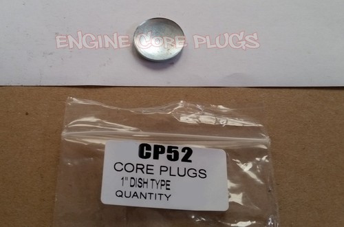 1" Dish type core plug | Freeze plug | Expansion | Frost | Welch plug ...
