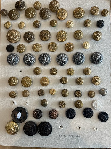 Vintage Buttons Military Uniform Navy & Coast Guard | eBay