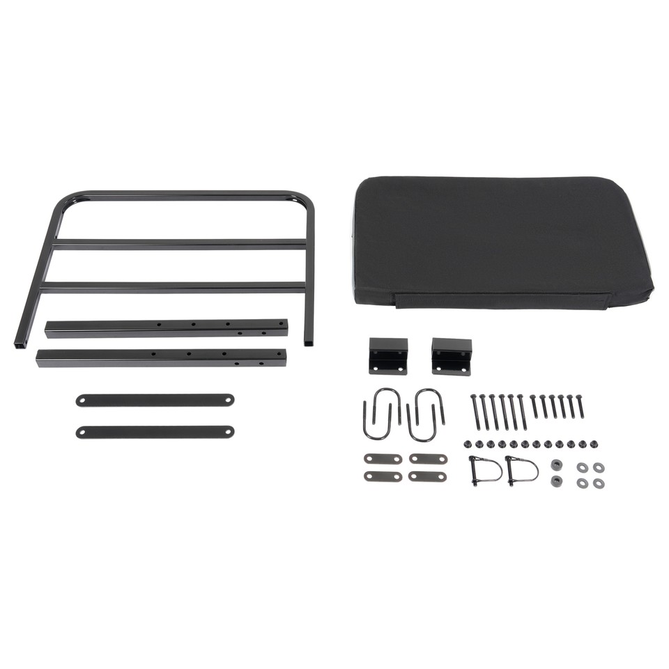 Heavy Duty Rear Foldable Seat Backrest Driver Riding Support Cushion ...