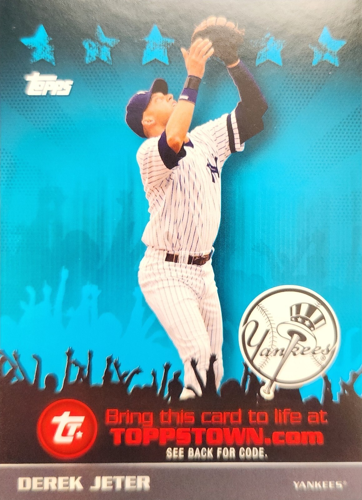 2009 Topps - ToppsTown Redemption Code Cards #TTT29 Derek Jeter | eBay