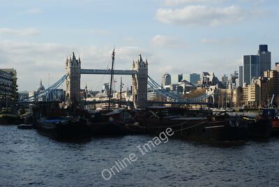 Photo 12x8 View Towards Tower Bridge, London Bermondsey In the ...
