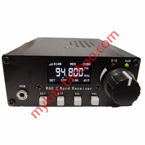 DIY R60 FM Radio /Aviation Band PLL Receiver Kit Secondary Frequency ...