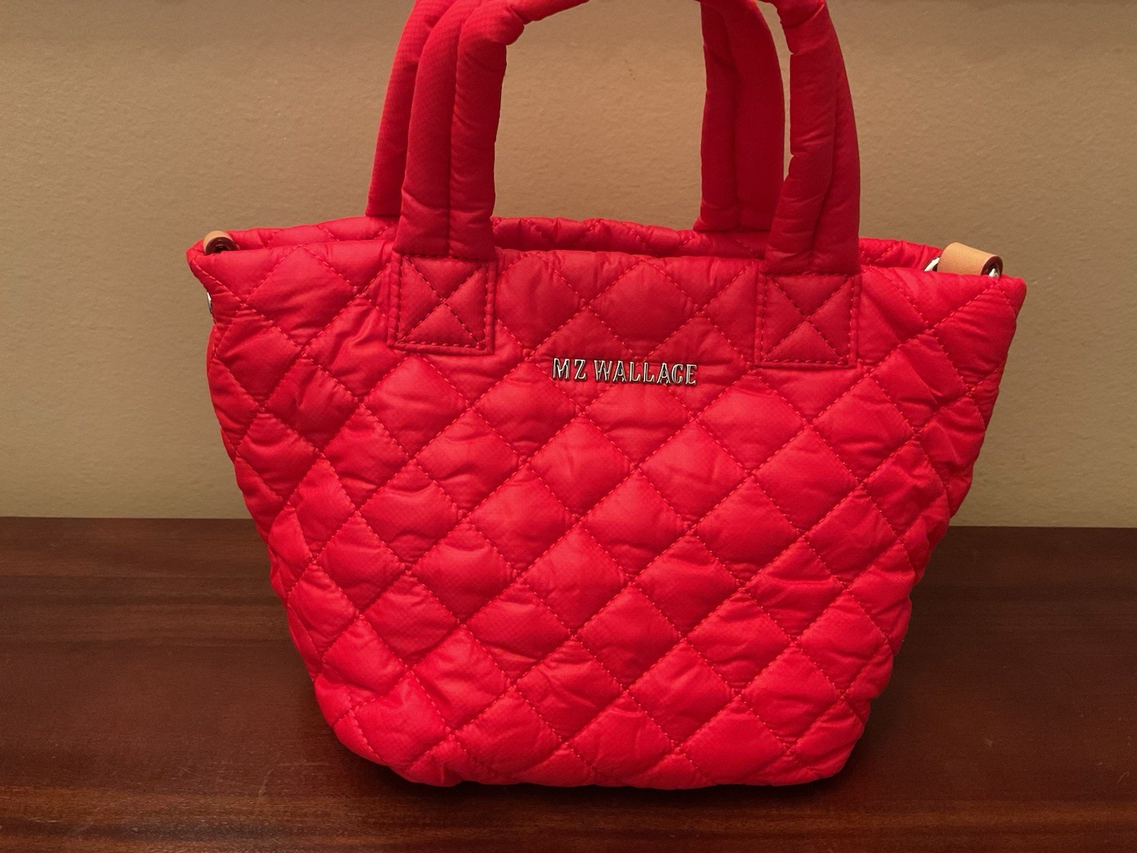 Mz Wallace Micro Metro Tote Deluxe Cherry 🍒 Fantasti… - Gem