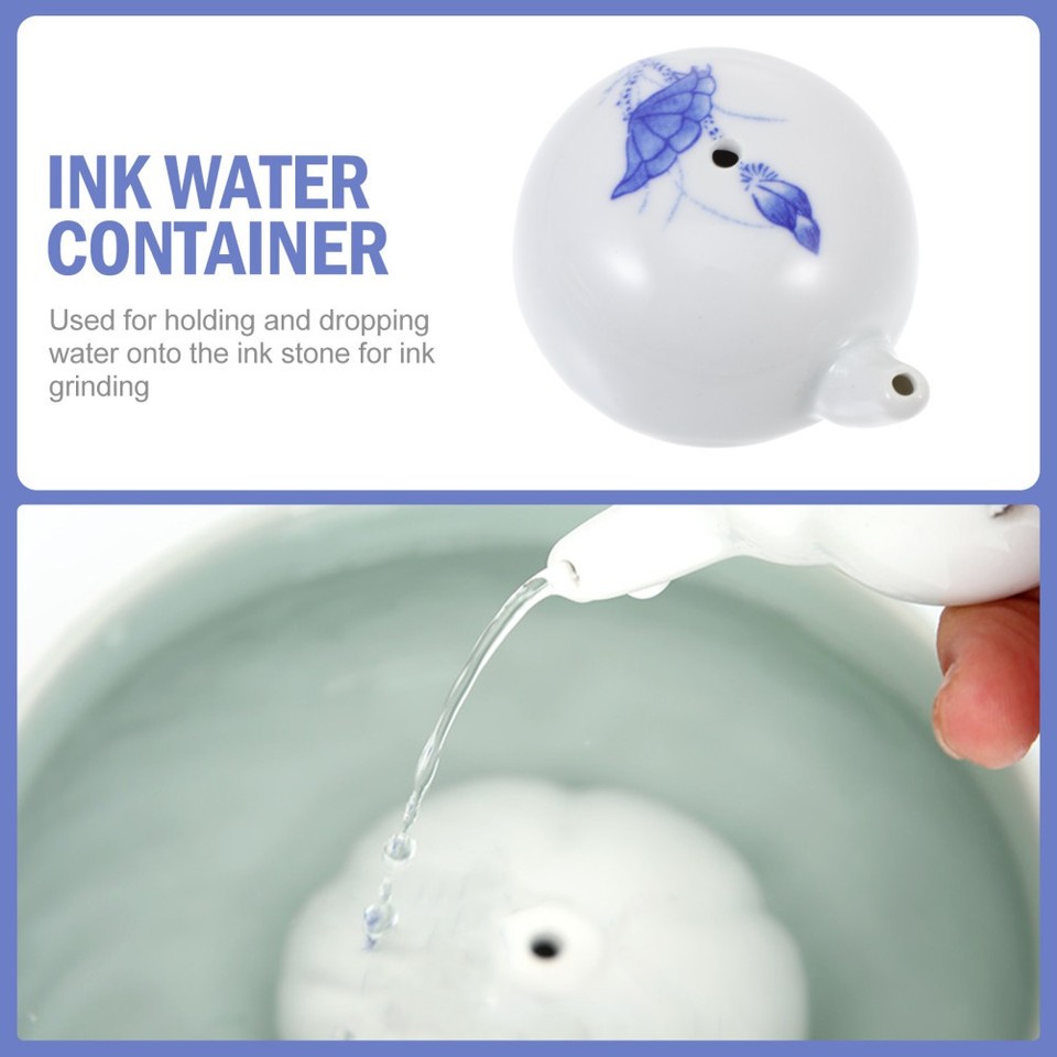 Ink Holder Chinese Calligraphy Supplies Caligraphy Water Dropper | eBay ...