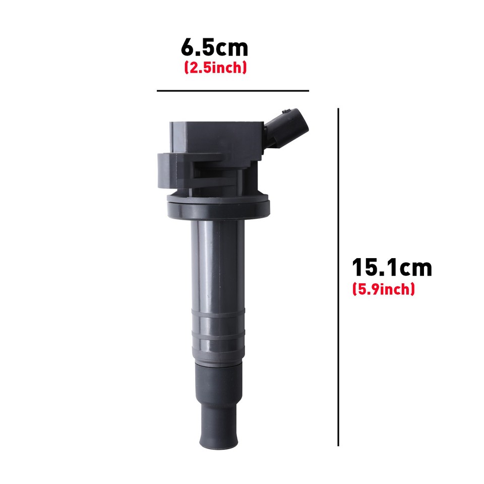 4X Ignition Coil OEM Quality For Toyota Corolla Pontiac L4 1.8 UF247 ...