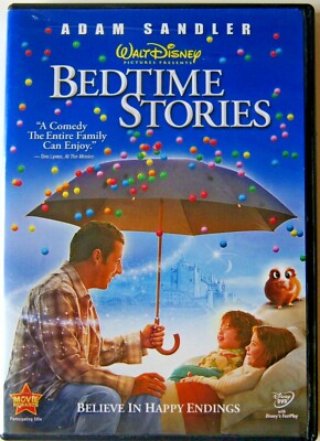 Bedtime Stories (DVD, 2009, Single Disc) Disney Family Movie ...