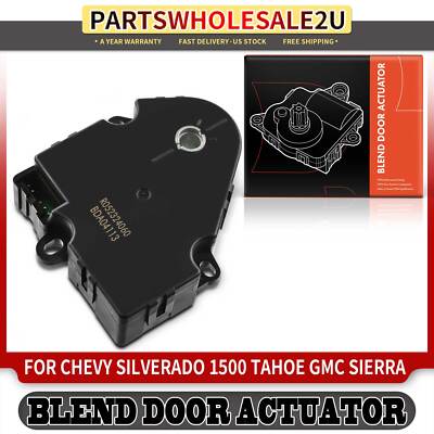 HVAC Main Air Door Actuator for Chevy Silverado GMC Sierra Escalade ...