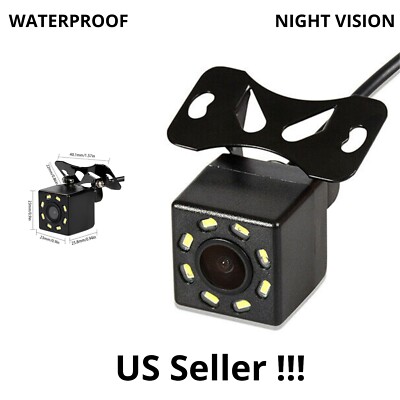 Rearview Mount Backup Camera Night Vision 8 LED for SONY XAV-AX5500 ...