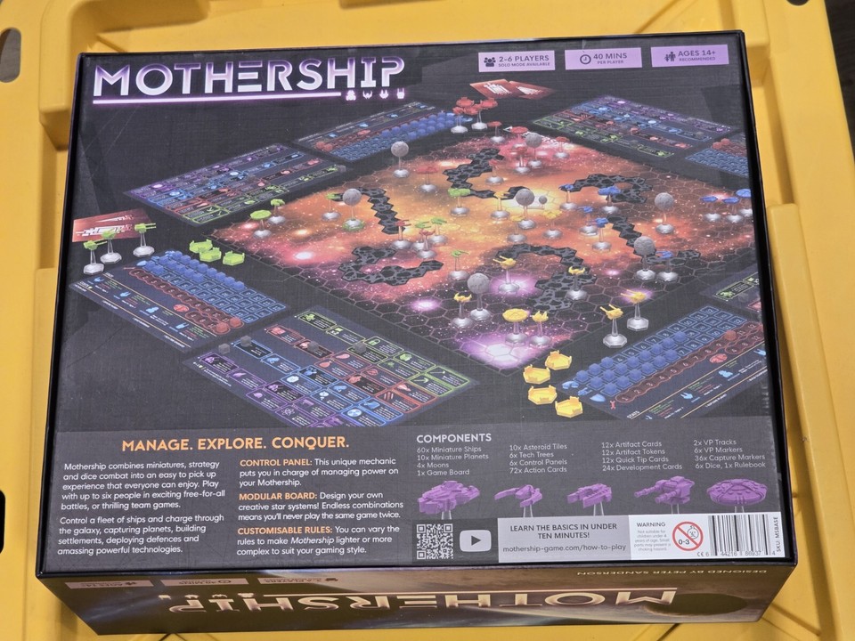 MOTHERSHIP 2nd Edition. Tabletop Combat; Board Game - Kickstarter w/ 2 Expan. | eBay