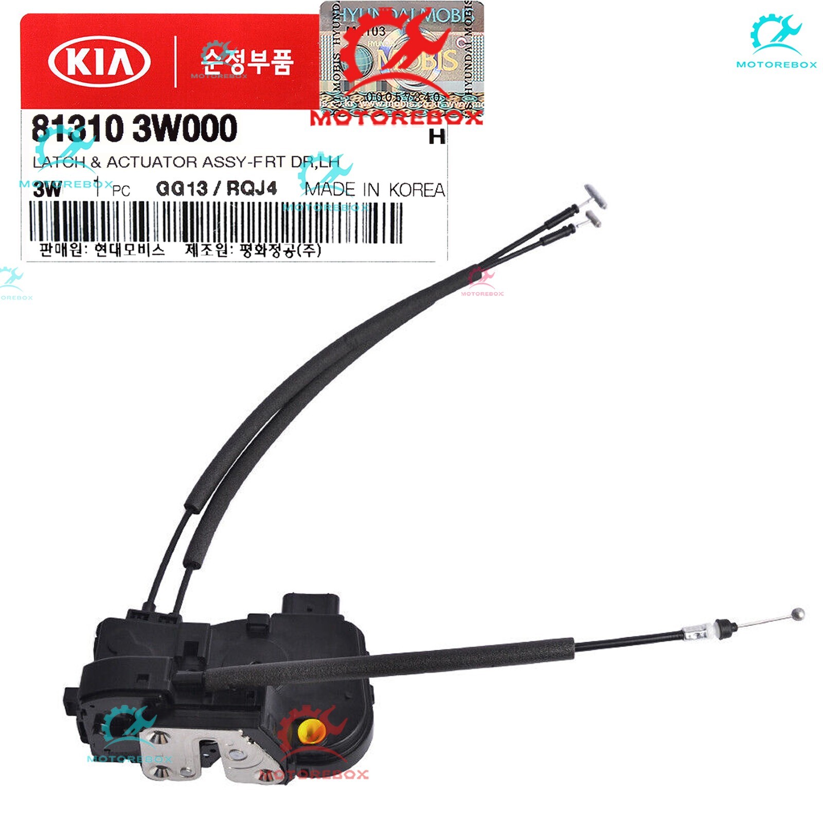 GENUINE Door Lock Actuator FRONT LEFT DRIVER 2011-16 Kia Sportage ...