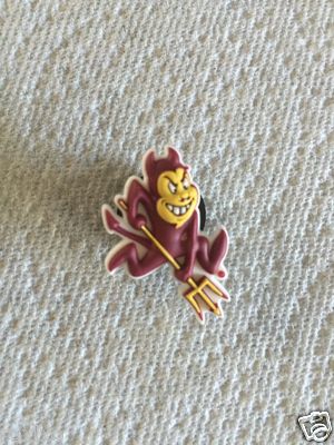ARIZONA STATE SUN DEVILS JIBBITZ ARIZONA SUN DEVILS SHOE CHARM NCAA ...