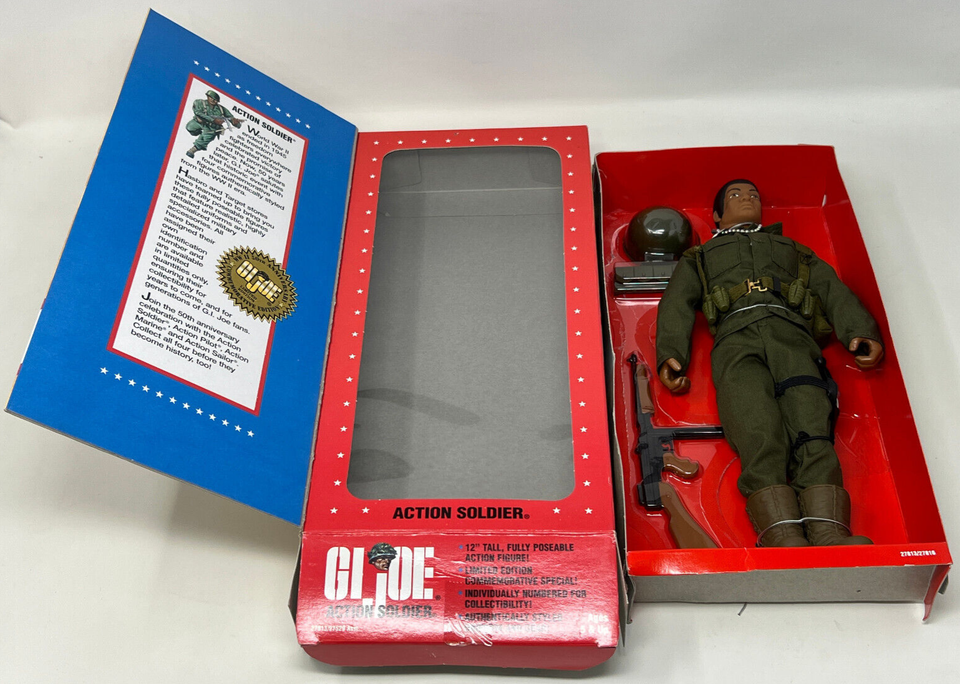 GI Joe 1996 - Action Soldier 1:6 WWII 50th Anniversary African American ...
