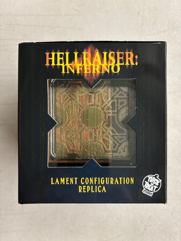 Hellraiser Inferno Lament Configuration Box Replica Trick or Treat ...