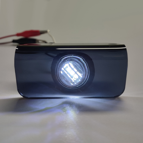 White LED Smoked For Sunvisor Cab Lens Lenses LED Light Wiring Upgrade ...