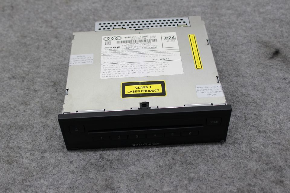 Original VW Audi DVD Wechsler 4H0035108E A8 S8 4H A6 A7 4G DVD changer ...