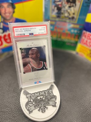 2007 SP Rookie Edition Michael Jordan PSA: Gem Mint 10 #196 POP 4 ...