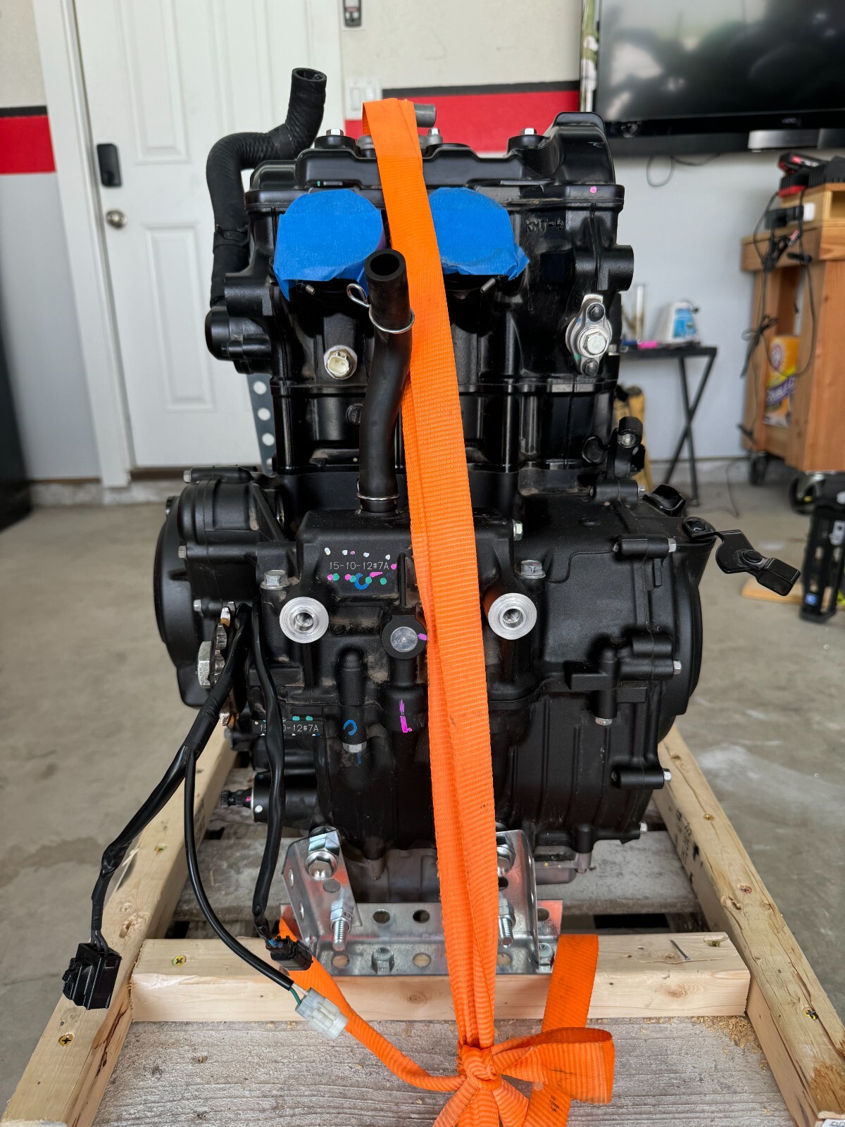 2021 18-23 KAWASAKI NINJA 400 EX400 Engine Motor 1,339 Miles w/VIDEO ...