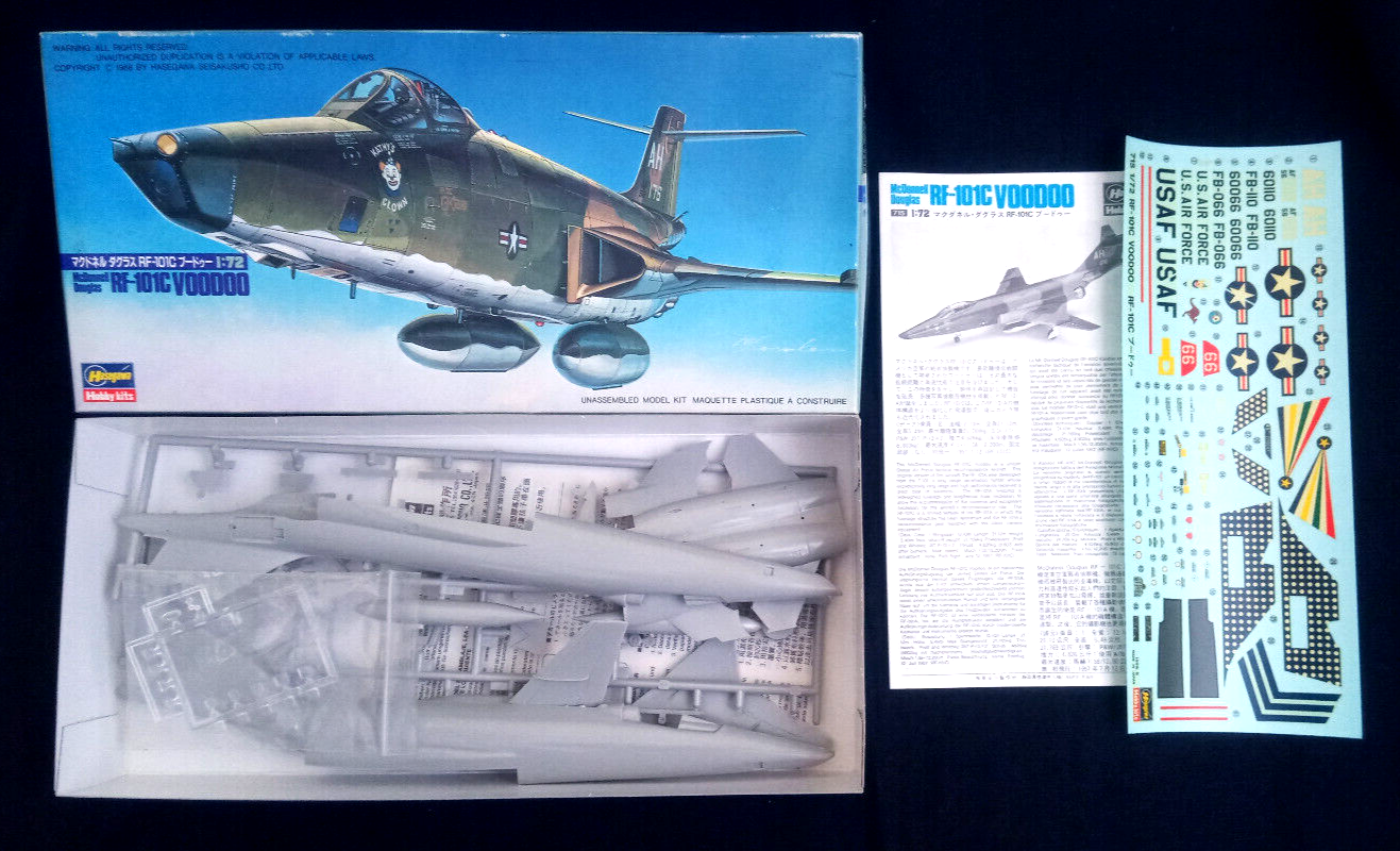 RF-101C Voodoo 'Operation Sun-Run' 1/72 Hasegawa | eBay