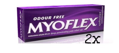 Myoflex Maximum Strength Deep Penetrating Pain Relief Cream 100g Odour ...