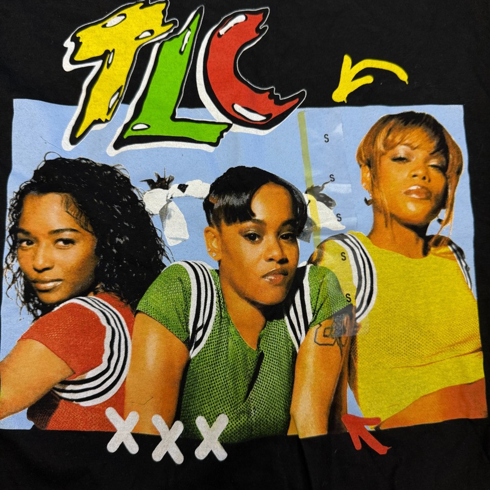 TLC Group Retro T-Shirt 1992 Hip Hop Rap Tee Adult Small NWT 90s Retro ...