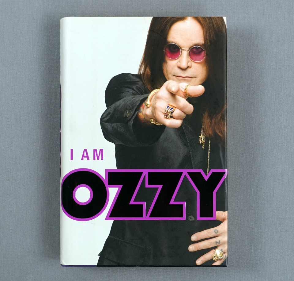 I Am Ozzy Osbourne Hand Signed Autographed First 1st Edition Hardcover ...