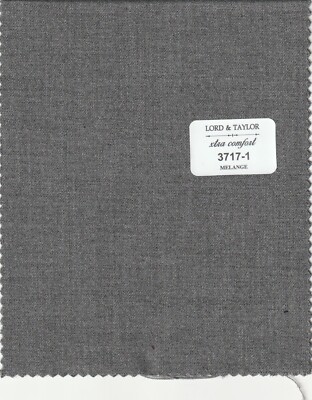 Light Gray Stretch Suiting Fabric Mid Weight All Season 5 Yards Wrinkle ...