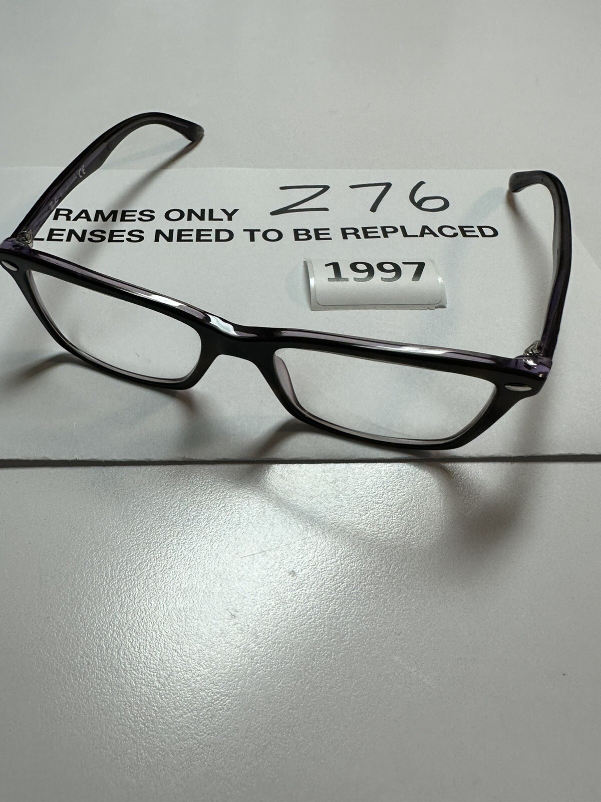 Ray-Ban RB 5241 5074 Eyeglass Frames Brown Havana on Purple 50-17-140 ...