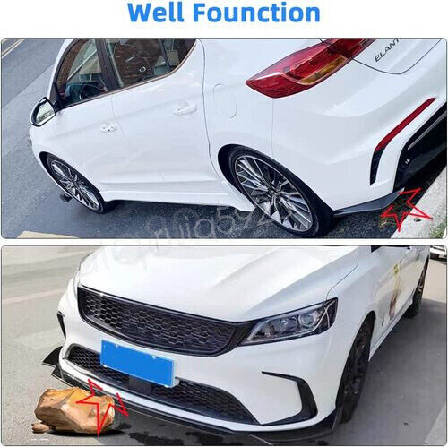 For Chrysler Crossfire Front Bumper Lip Spoiler Splitter+29"Side Skirt ...