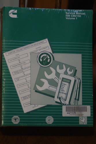 Cummins Models ISB CM2100 & CM2150 Engine Shop Service Repair Manuals ...