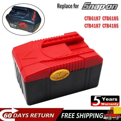 5.0Ah 18V Replace for Snap on Battery CTB6187 CTB4187 CTB6185 CTB4185 ...