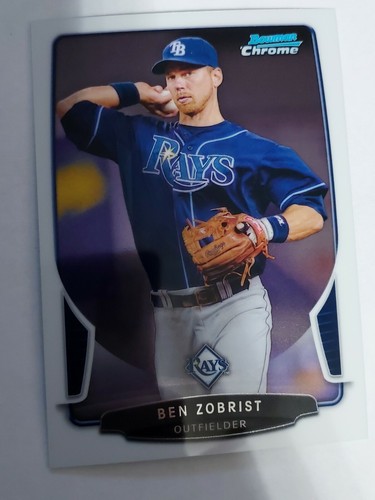 2013 Topps Bowman Chrome Baseball Card Ben Zobrist #73 | eBay