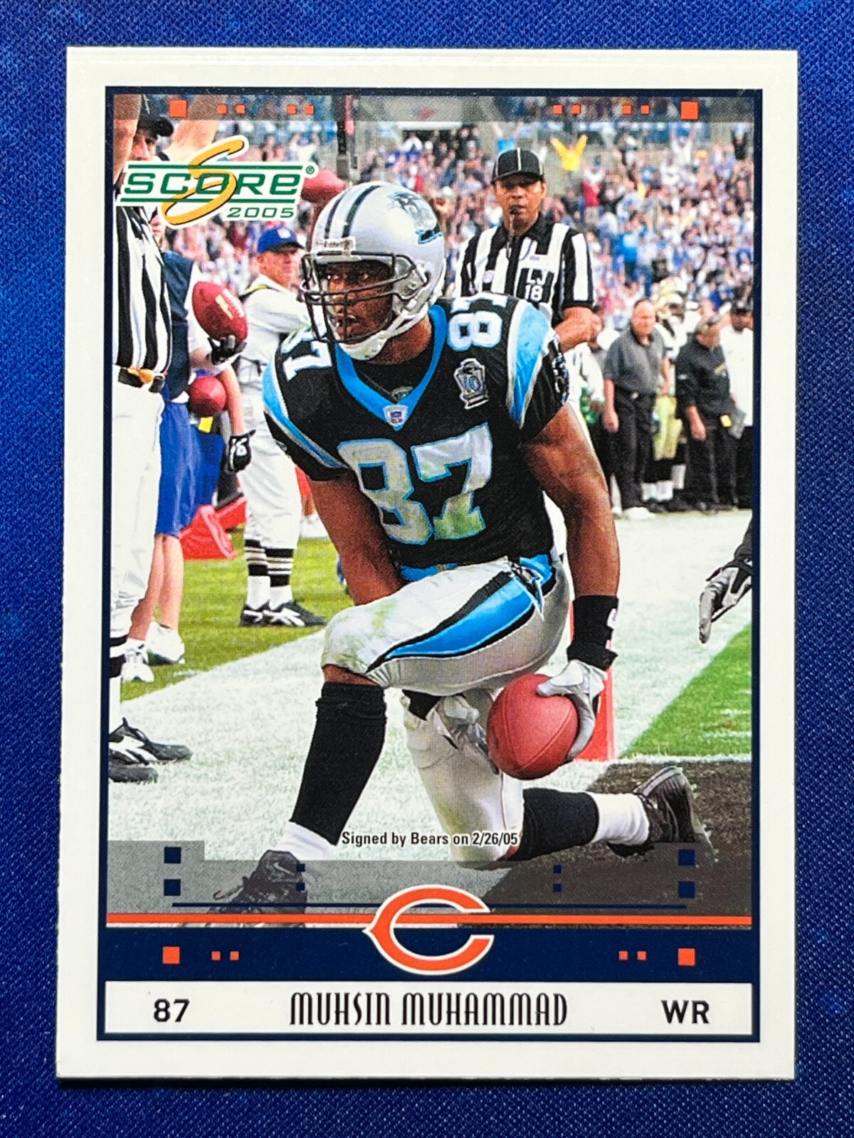 2005 Score Football #42 Muhsin Muhammad Chicago Bears | eBay