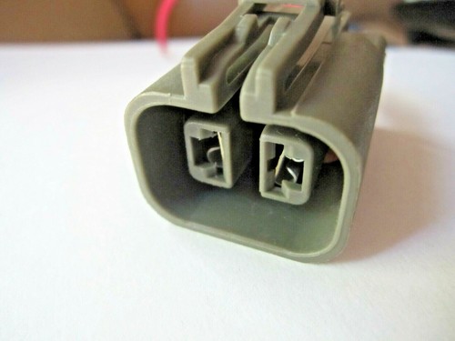 ALTERNATOR 2 WIRE CONNECTOR PLUG FITS MITSUBISHI ALTERNATORS SUBARU ...