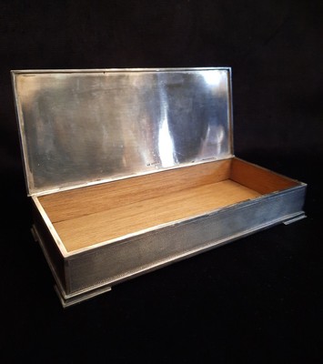 Boxes - Large Sterling Silver Box