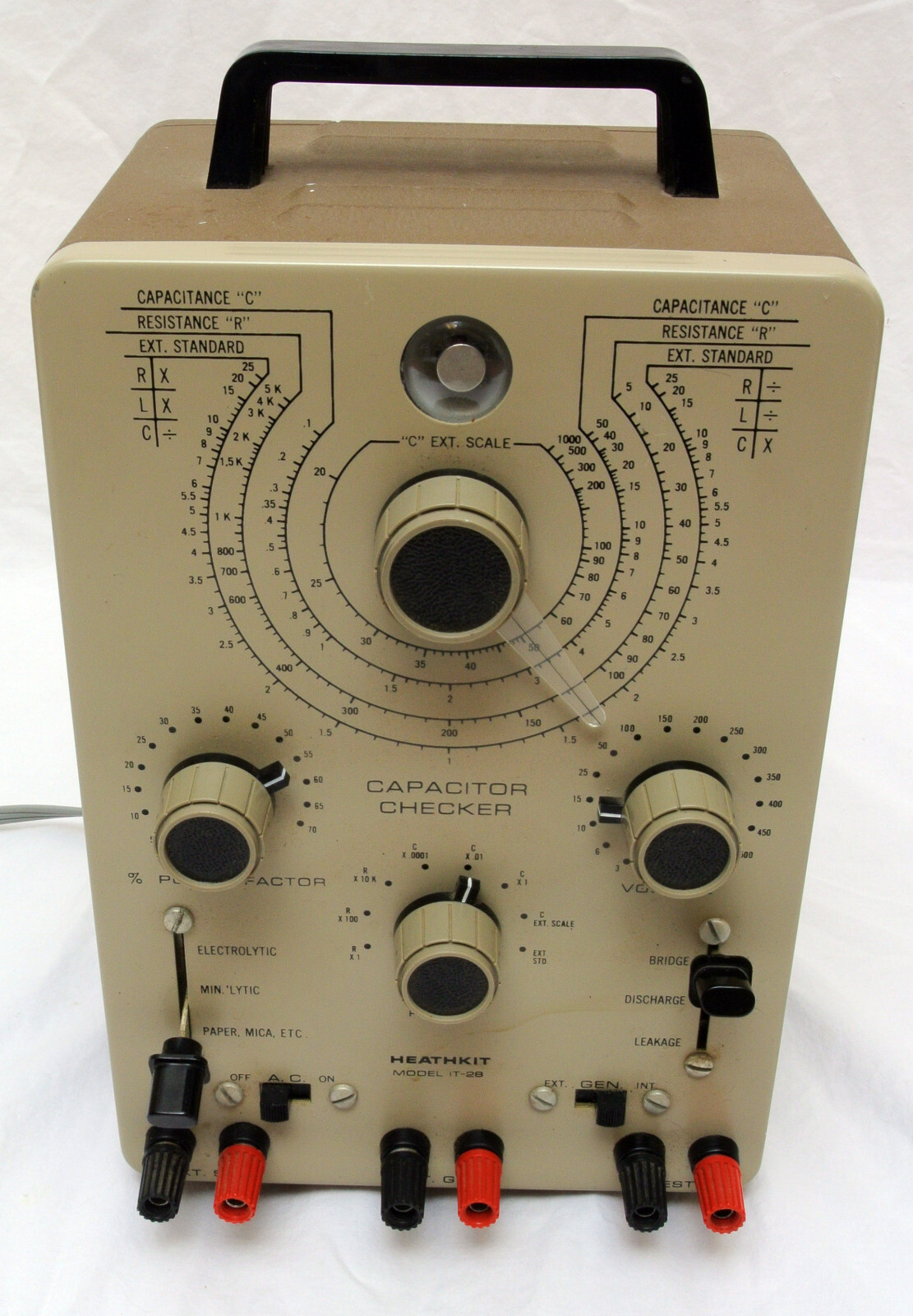 Heathkit IT28 Capacitance Meter for sale online | eBay