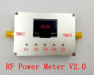 RF3000 100KHZ-3GHZ OLED RF Power Meter -60～0dBm + Sofware RF ...