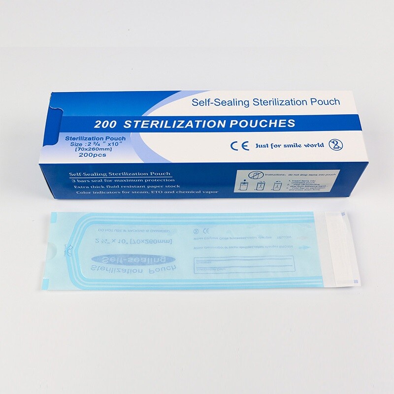 Instrument Sterilization Pouches Bags Nail Tools Grade Paper Dental ...